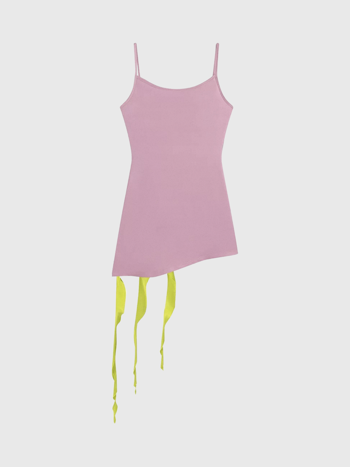 Brick Lane Skimming Contrast Color Cami Top - Pink – RolleronRuller