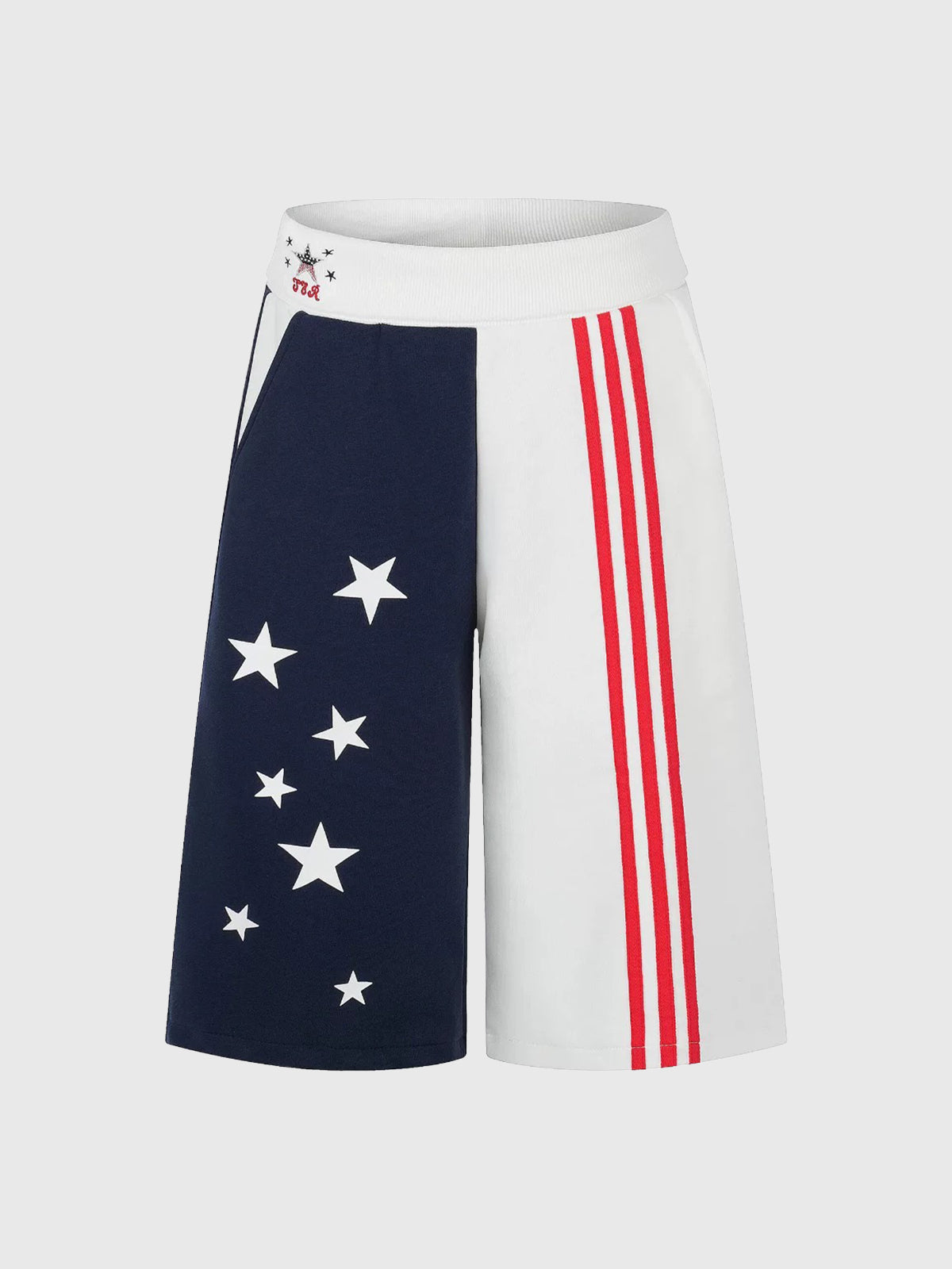 Brick Lane Wide-leg Flag Jorts - Multi – RolleronRuller
